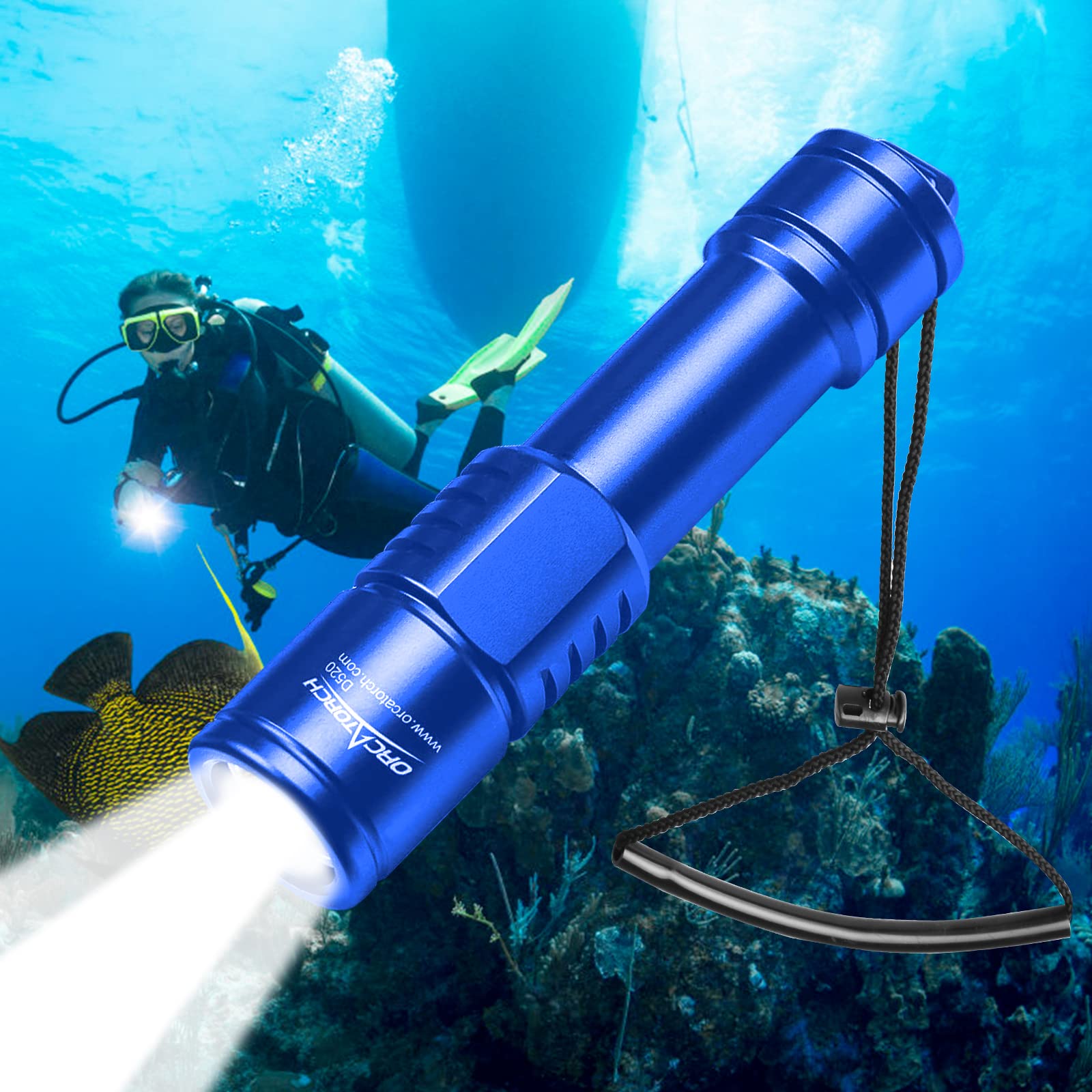 Mua ORCATORCH D520 Scuba Dive Light 1000 Lumens Compact Diving ...