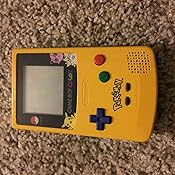 Amazon.com: Game Boy Color - Limited Pokemon Edition - Yellow: Nintendo ...
