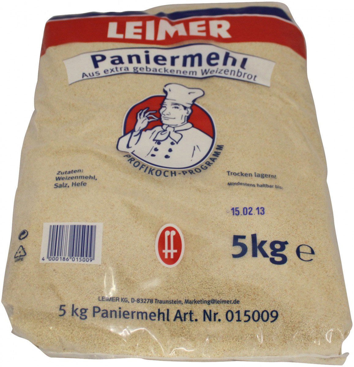 Leimer Paniermehl, 5000 g: Amazon.de: Lebensmittel & Getränke