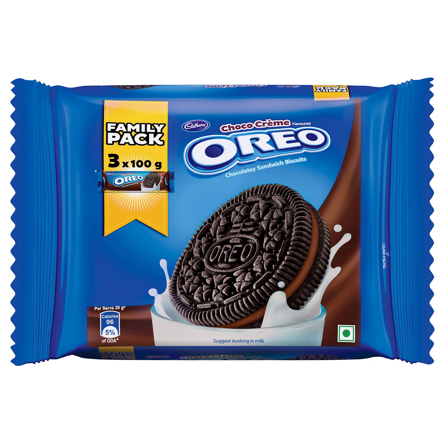 Cadbury Oreo Choco Crème Biscuit, 300g : Loot Deal | shopping offers