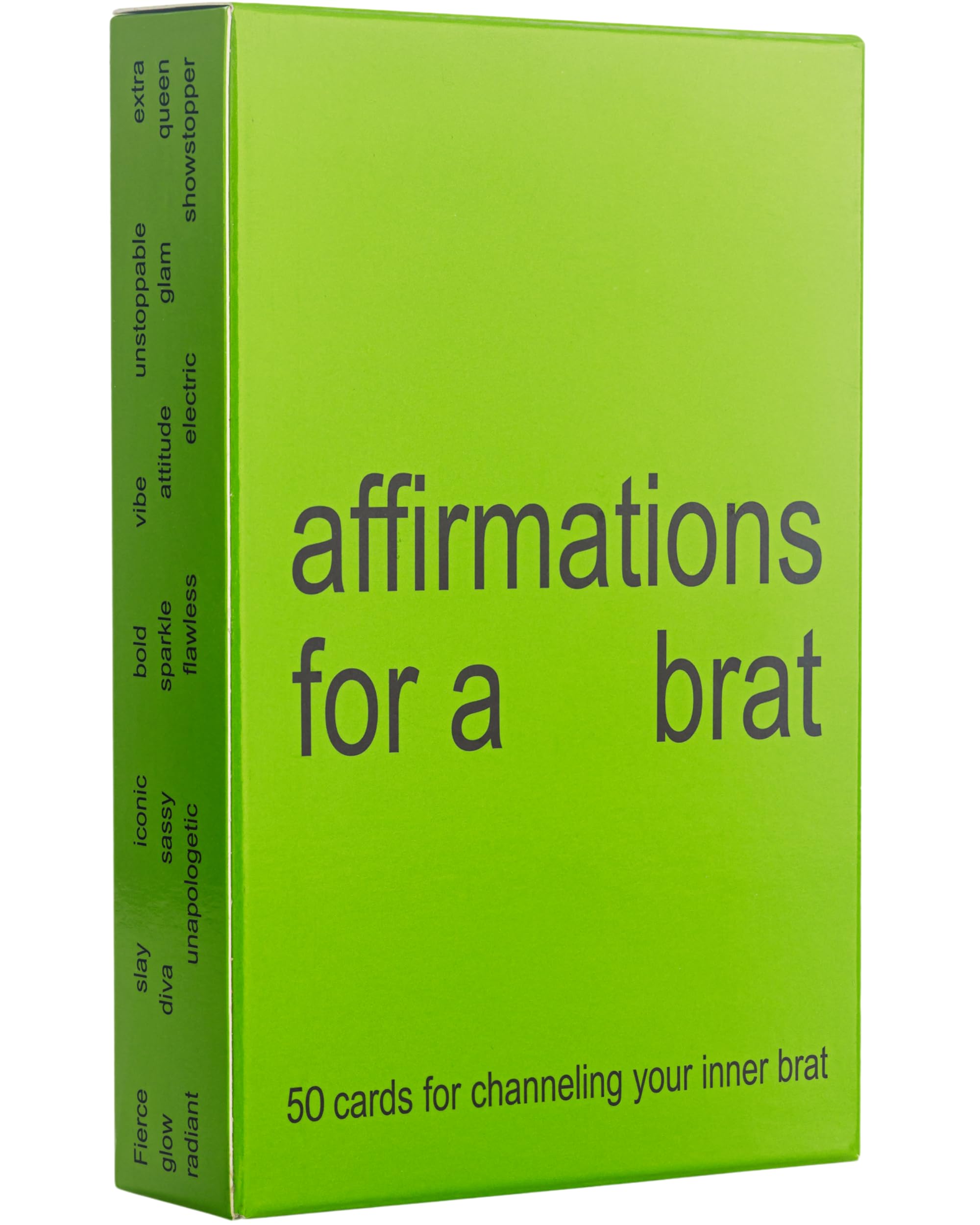 Affirmations for a Brat - 50 Sassy Affirmation Cards for Self Esteem ...