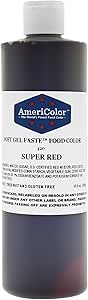 Amazon.com: AmeriColor Food Color Super Red 13.5 Oz : Grocery & Gourmet ...