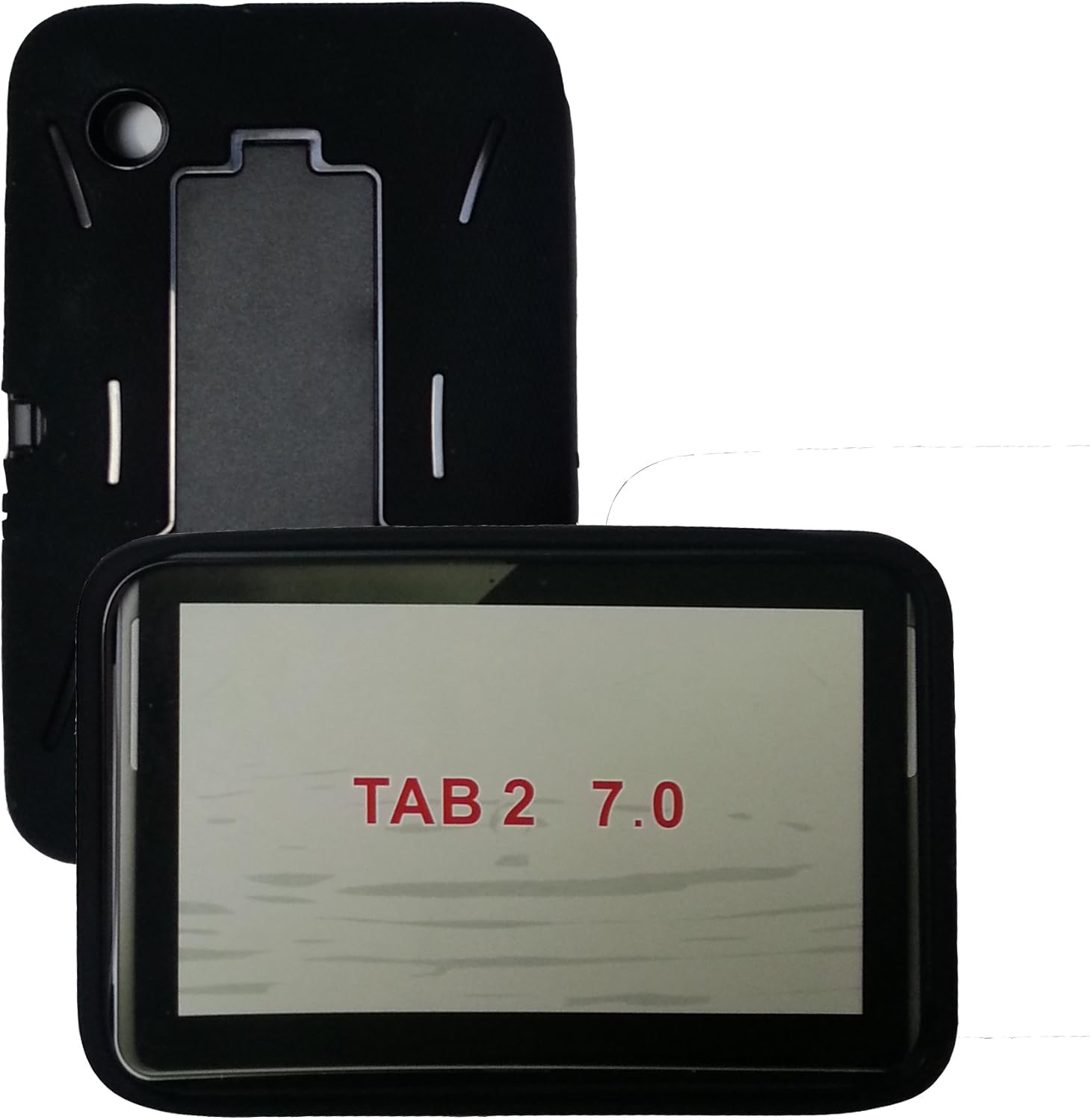 Amazon.com: [Rhino] TM Black Heavy Duty Rugged Impact Hybrid Case with ...