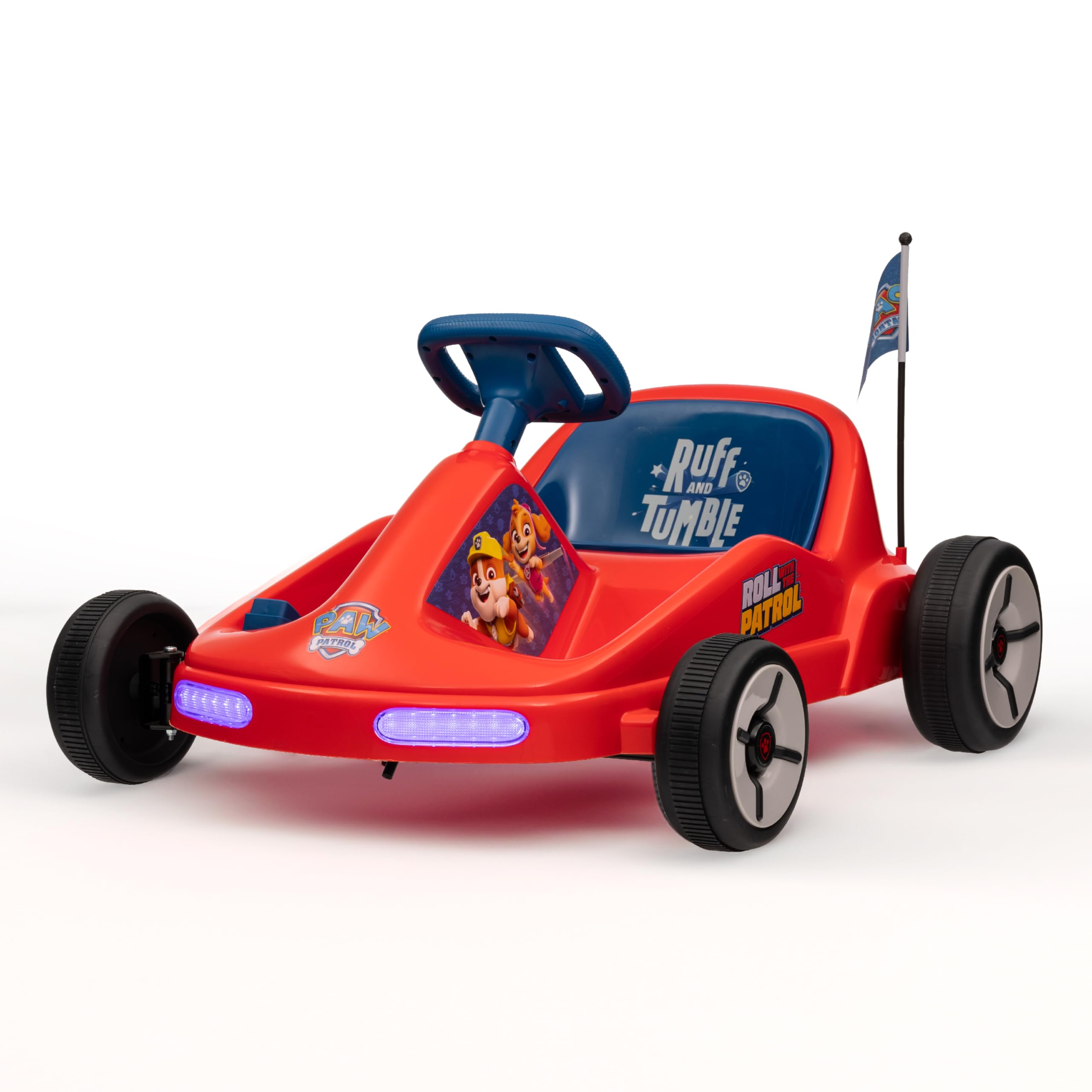 Paw Patrol Chase 6V Electric Go Kart for Kids, Electric Ride-On Toy ...