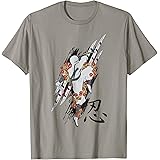 Amazon.com: Cool Japanese Samurai Letter Warrior Gift T Shirt T-Shirt ...