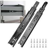 14 inch Drawer Slides Soft Close 6 Pairs (12pcs) Full Extension Ball ...