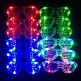 Amazon.com: A3 DIRECT LED Glasses & Kids Party Favors - 12 Neon Glow in ...