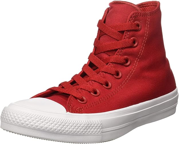 Converse Sneaker Alta Rosso EU 42: Amazon.it: Scarpe e borse