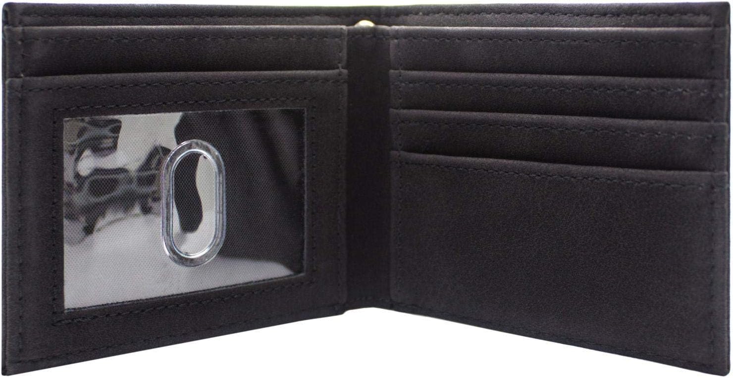Bullet Club Young Bucks Bone Soldier Black ID & Card Bi-Fold Wallet ...