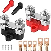 Amazon.com: RED WOLF 12V 150A Power Distribution Block 5/16" Single Stud Busbar M8 Terminal Bus ...