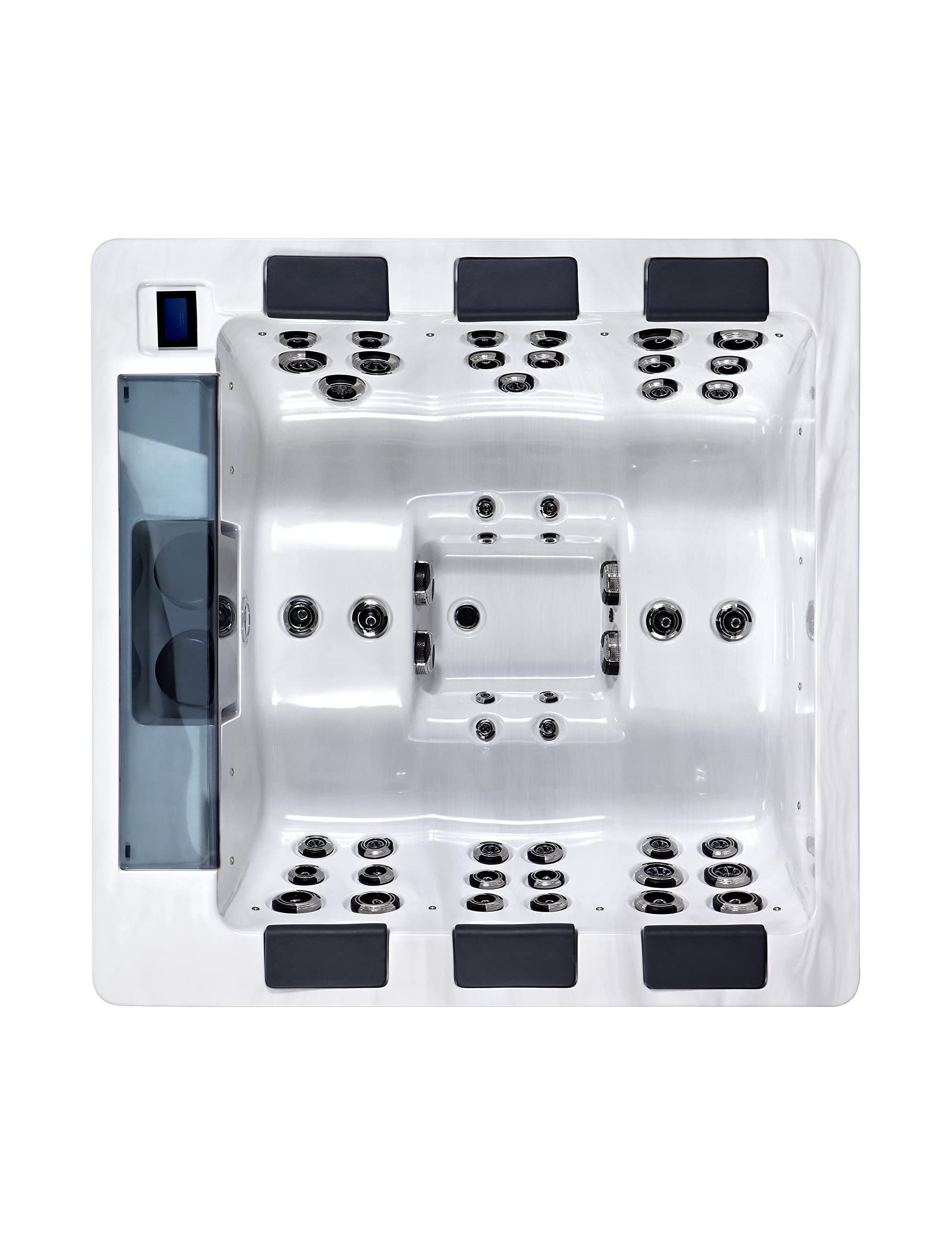 Mua Comfort Hot Tubs - 6 Person Luxury Outdoor Portable Spa - 44 Jets ...