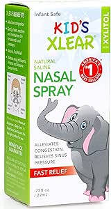 3 Bottles of Kids Nasal Spray from Xlear - 0.75 fl oz / 22 ml in each ...