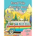 Road Trip Activity Book: Fun Travel Games for Kids on the Go - Mazes ...