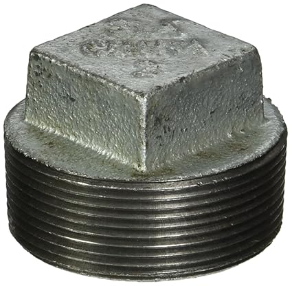 LDR Industries 311 P-2 Plug, 2-Inch, Black - Pipe Fittings - Amazon.com