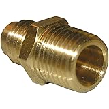 LASCO 17-6785 3/8-Inch Female Flare by 1/4-Inch Male Pipe Thread Brass Adapter - Pipe Fittings ...