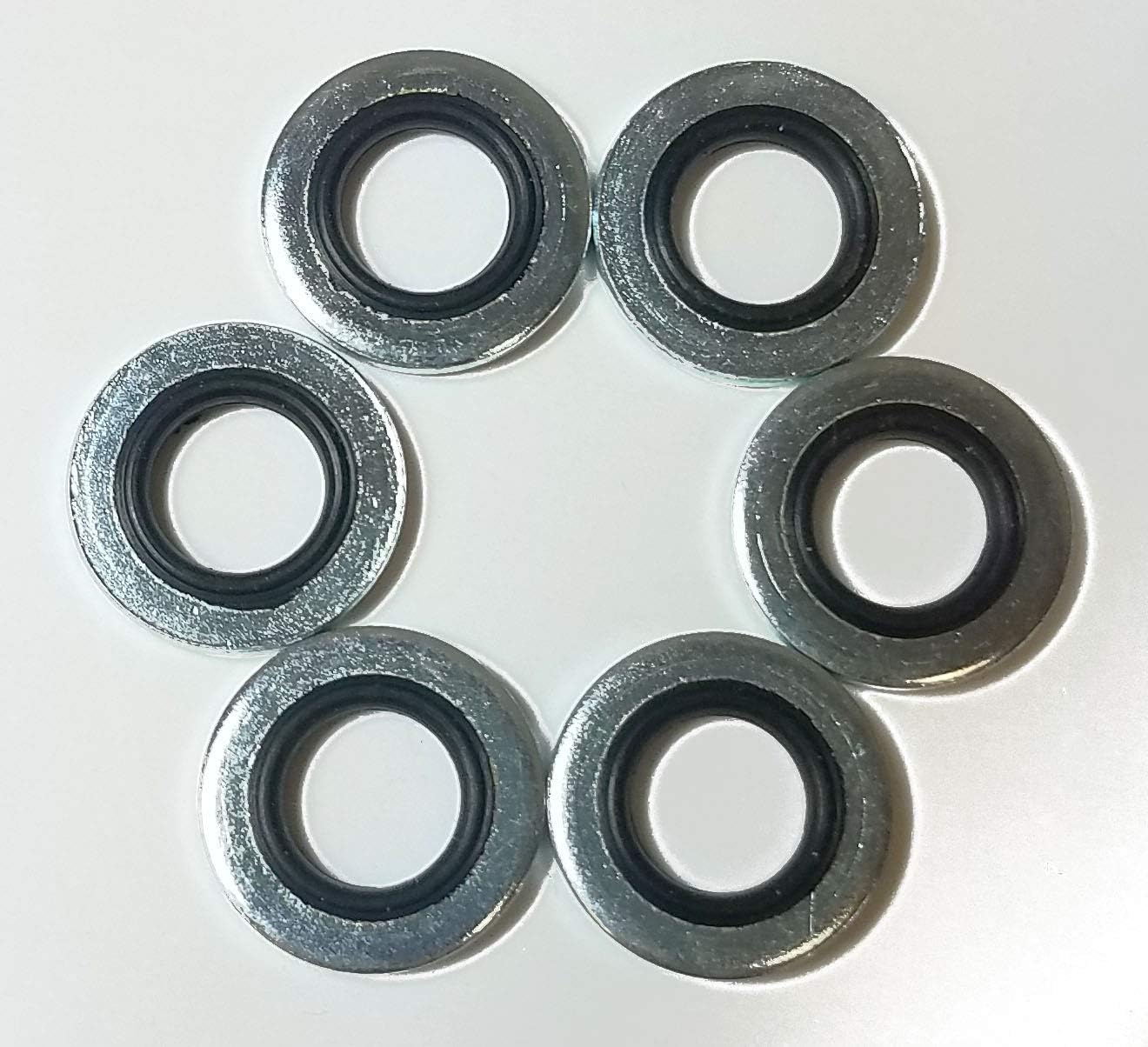 Amazon.com: Jet Diesel Gasket METAL BONDED FASTENER SEAL 600-0002-5/16 ...
