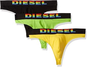 Amazon.com: Diesel Men's 3 Pack Bold Thong Underwear: Clothing