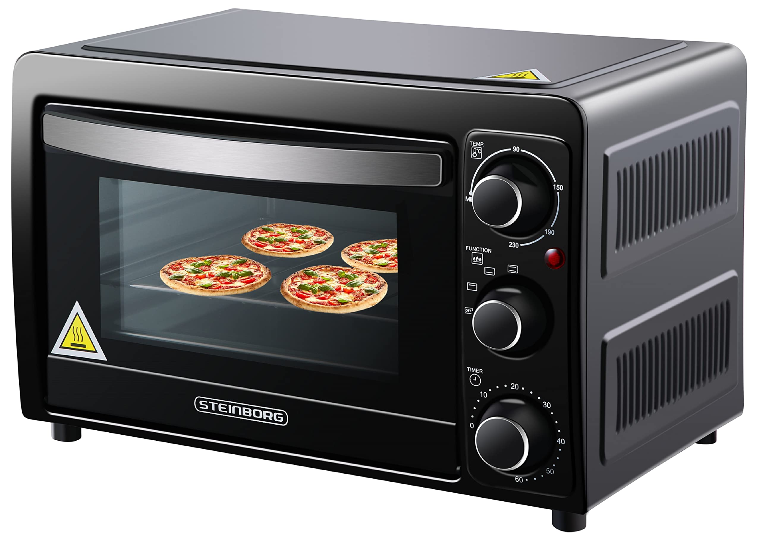 Mua STEInBORG Mini Oven 15 Litre Pizza Oven 3-in-1 Oven Mini Oven Mini ...