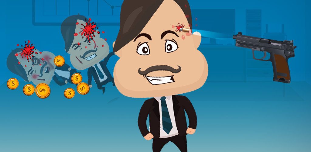 Hit the boss, Virtual game to beat the superior, smash him and be ...