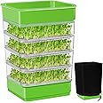 Amazon.com : UQM 2 Set Sprouts Growing Kit, 4-Tier Stackable Seed ...