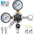 Amazon.com: MRbrew Beer Keg Regulator 0-120 PSI CO2 Regulator, Quick Disconnect CO2 Kegerator ...
