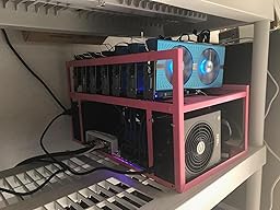 Amazon.com: SPARTAN V2 Open Air GPU Mining Rig Frame Computer Case ...