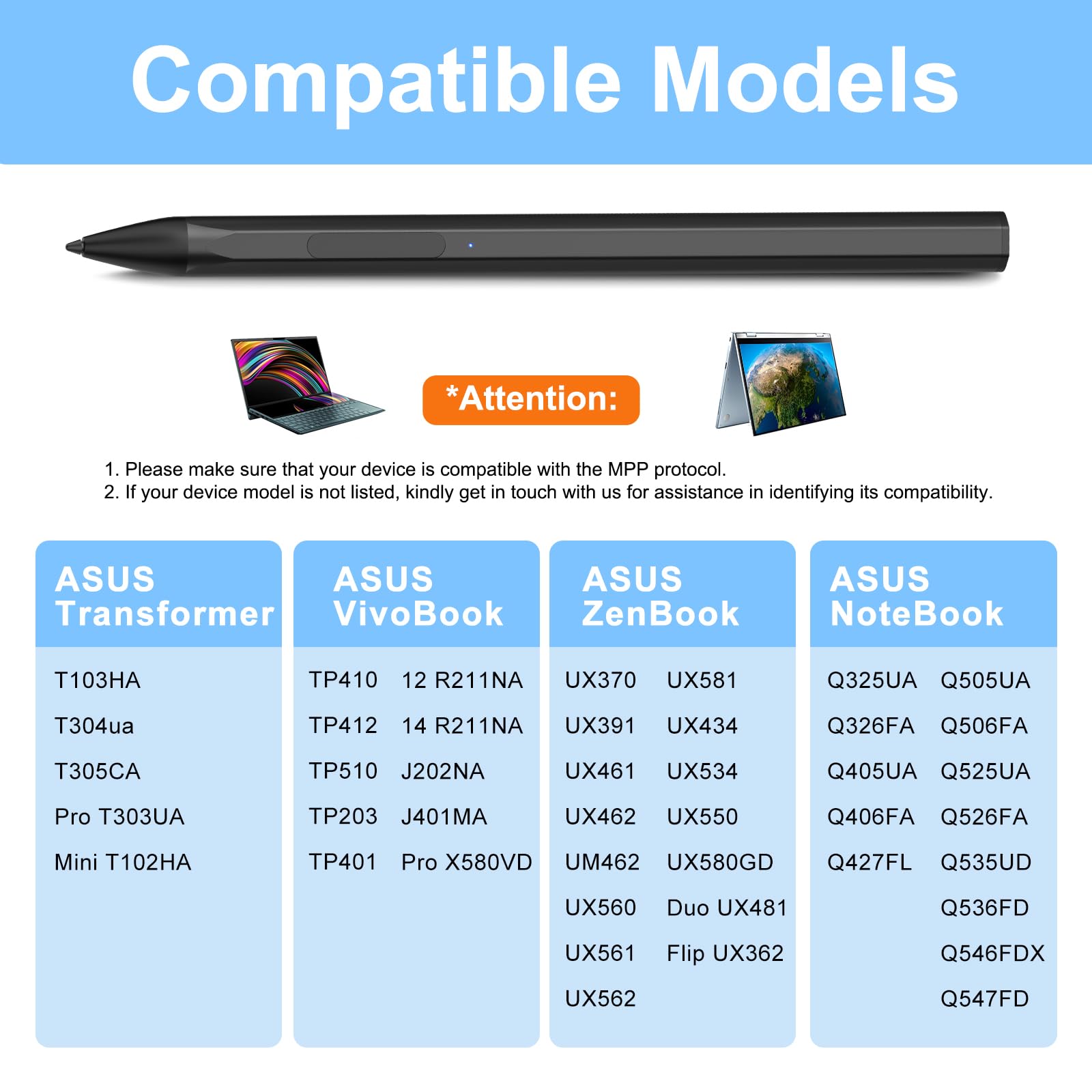 Mua ASUS Stylus Pen for Transformer/Vivobook Flip/Notebook Touchscreen ...