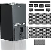 Amazon.com: eXtremeRate Black Horizontal Dust Cover for Xbox One S ...