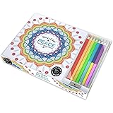 Vive Le Color! Meditation (Adult Coloring Book and Pencils): Color ...