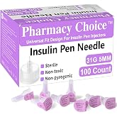 Amazon.com: Pro Comfort 32G 4mm (5/32") Insulin Pen Needles, 100 Count ...