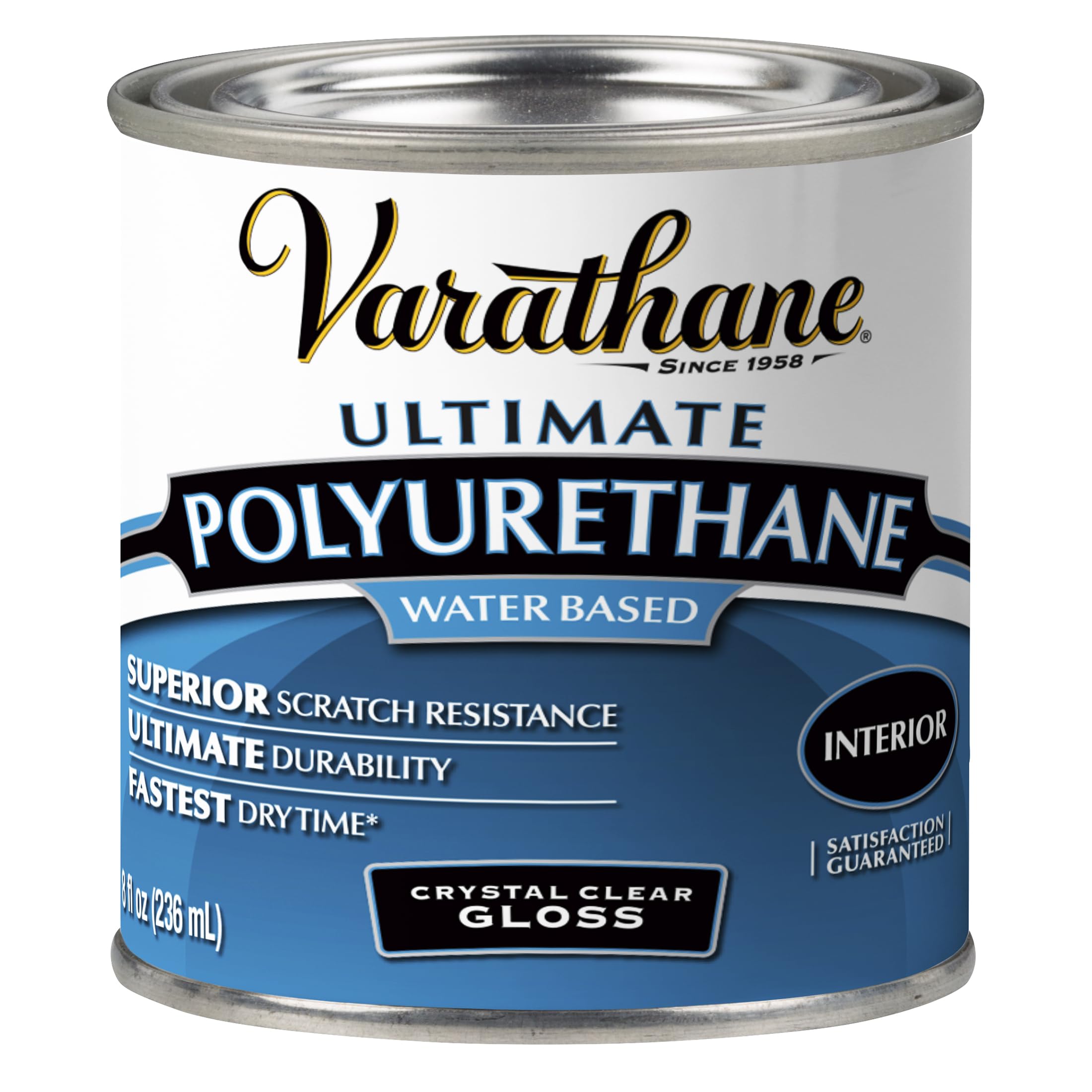Varathane Water-Based Ultimate Polyurethane, Half Pint, Gloss for sale ...