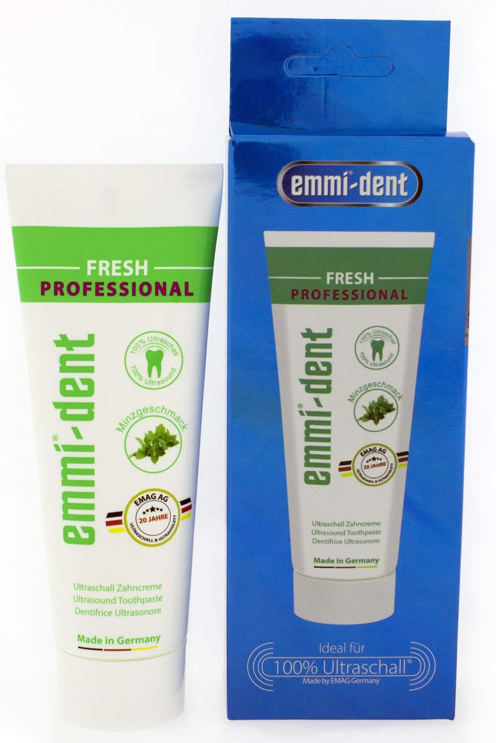 Emmi-dent Ultrasonic Toothpaste Fresh 75ml Double Pack (2X 75ml) – BigaMart