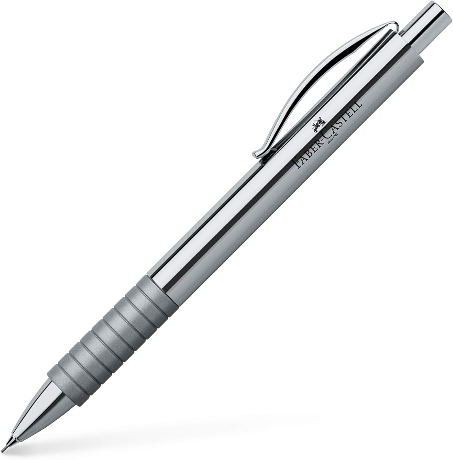 Amazon.com : Faber-castell Basic Polished Silver Mech Pncl : Mechanical ...