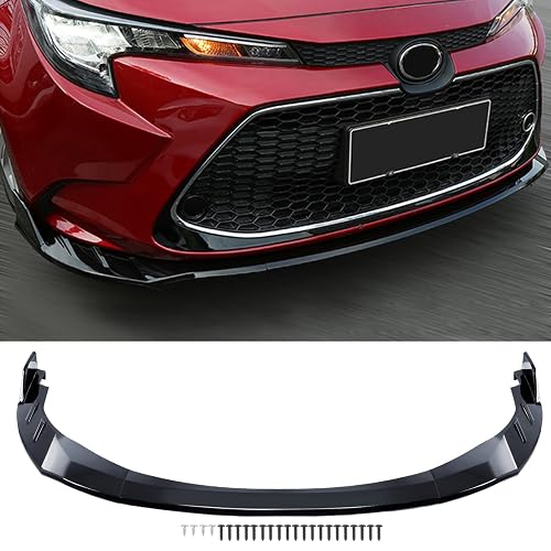 Fits Toyota Corolla 2019 2020 2021 2022 Front Bumper Lip Body Kit ...