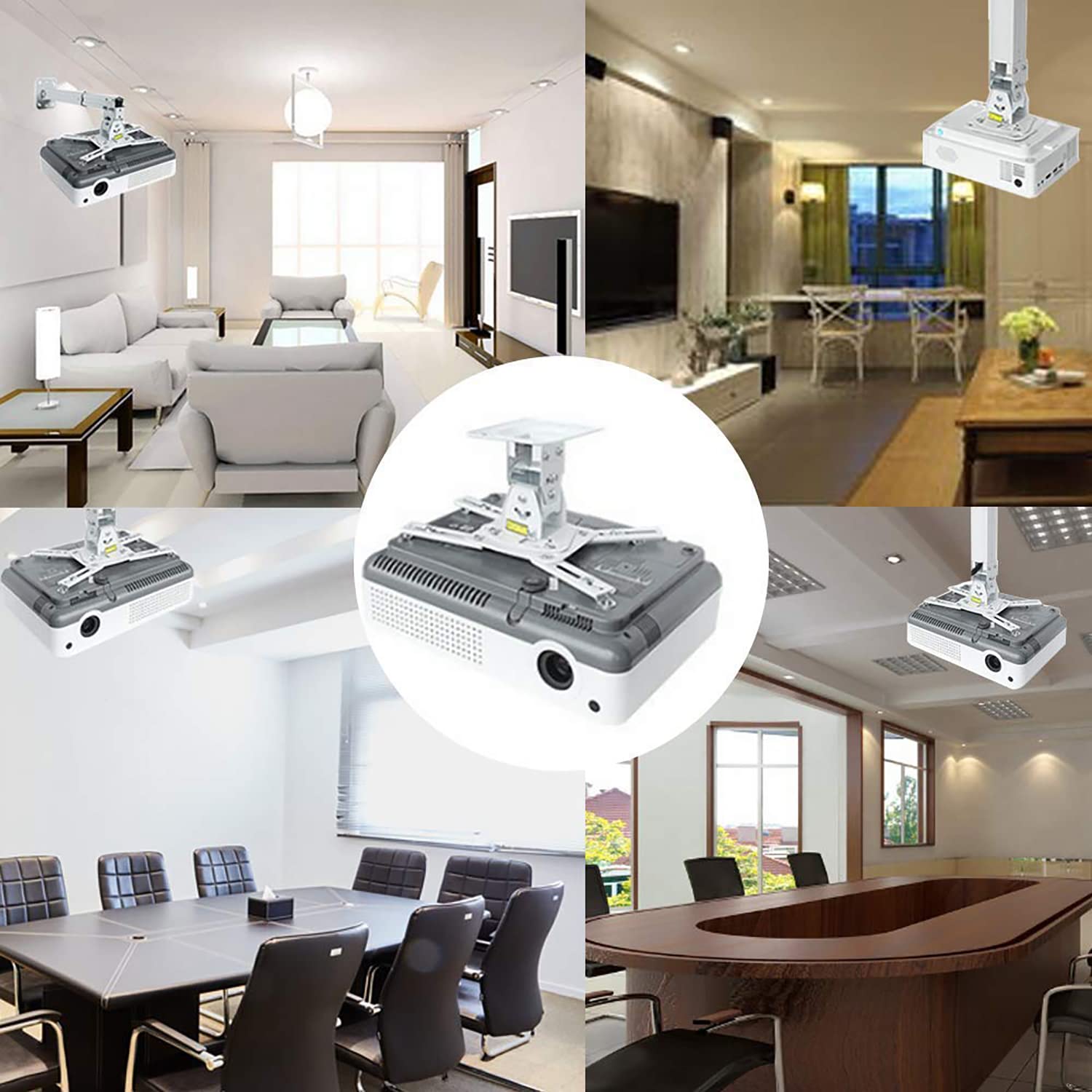 Mua Adjustable Projector Ceiling Mount Heavy Duty Projector Mount Max ...