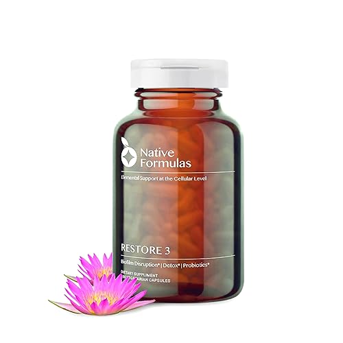 Native Formulas Restore 3 Proteolytic Enzyme & Spore Probiotic Blend ...