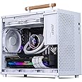 Amazon.com: MATX Computer Cases, White, Portable Compact, Supports ...