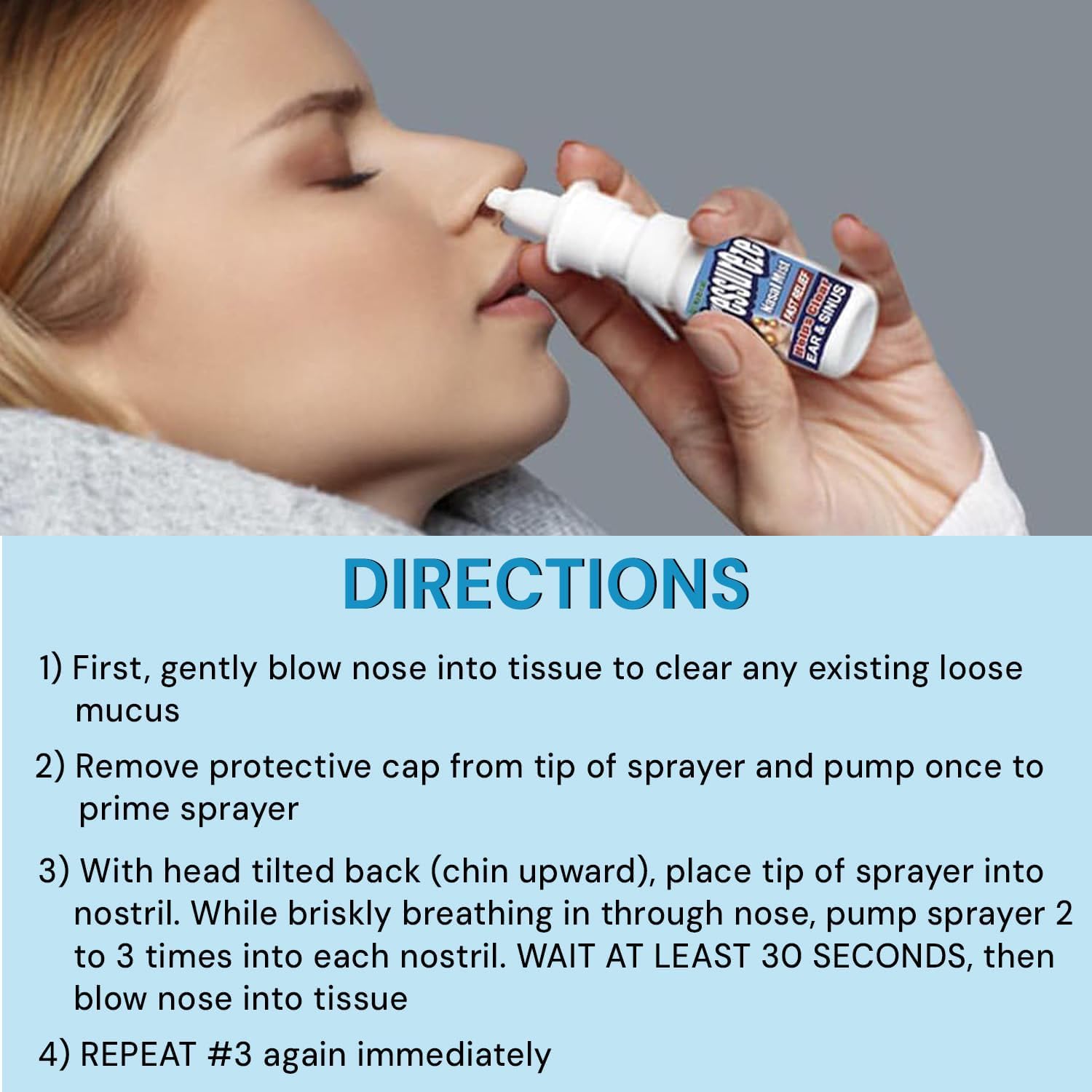 Mua Pressureze Nasal Spray - All Natural Preservative-Free Sterile ...