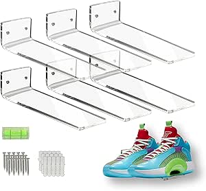 Amazon.com: SIPRDE Floating Shoe Display Shelves for Wall Mount Set of ...
