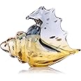 Amazon.com: XMGZQ Hand Blown Glass Conch Statue,Glass Art Figurine ...