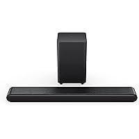 SN4 2.1 Channel 300W Bluetooth Sound Bar with Wireless Subwoofer, Dolby ...