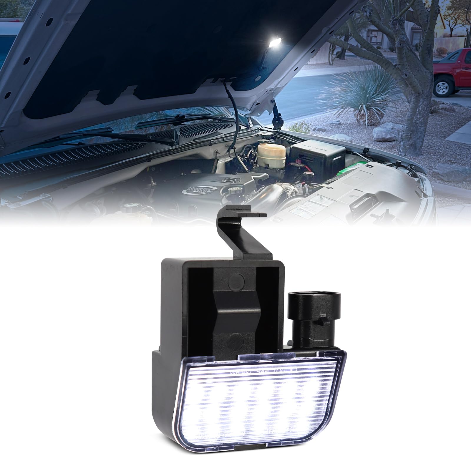 Full LED Under Hood Light Assembly for 1999-2006 Chevy Silverado GMC ...