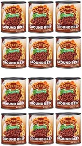 Amazon.com: Keystone Meats All Natural Ground Beef, 28 Ounce (Pack of ...
