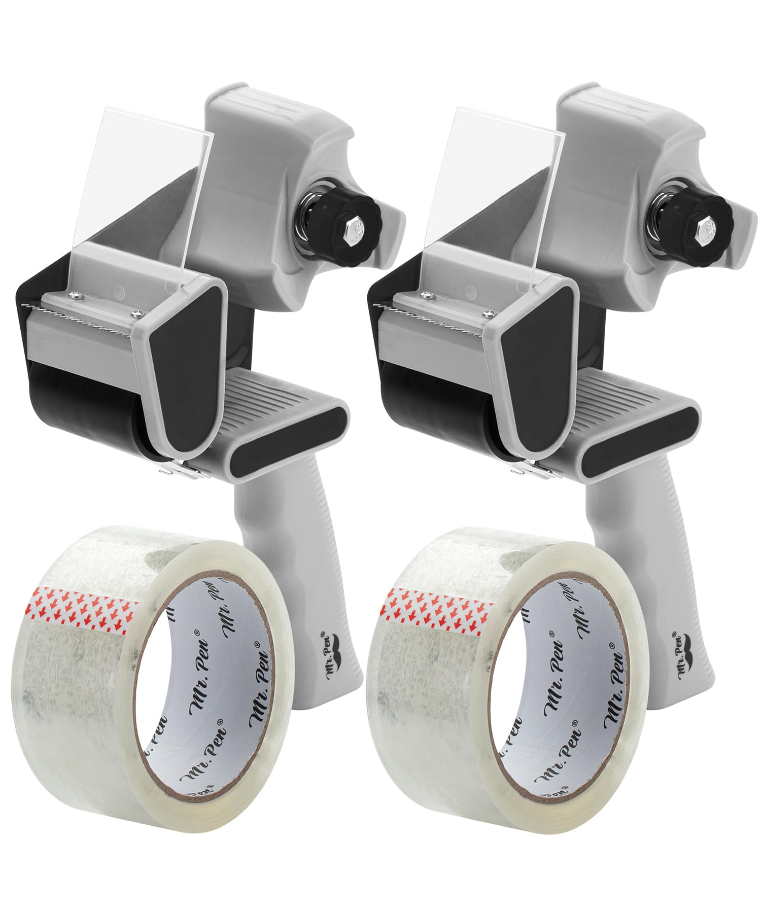 Mr. Pen 2-Inch Black Heavy Duty Packing Tape Dispenser Gun - 2 Pack ...