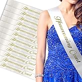 Amazon.com: RibbonsNow Homecoming Court Sashes (Black) – 12 Count Bulk ...