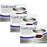 GELCAPS Gelcavit Q10 Con 30 Cápsulas - 3 Pack : Amazon.com.mx: Salud y ...