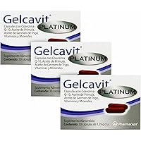 Gelcavit Gem Con 30 Cápsulas Pharmacaps : Amazon.com.mx: Salud y ...