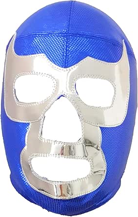 Amazon.com: Blue Demon Semi-Professional Lucha Libre Mask Adult ...