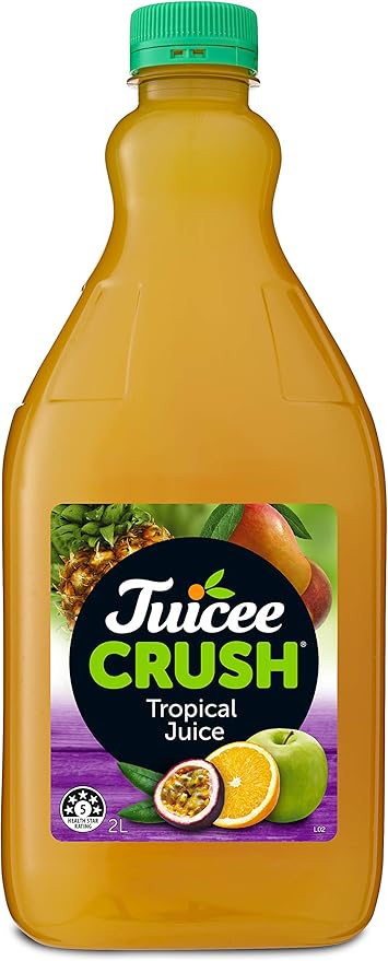 Juicee Crush Fruit Juice, Tropical, 2 l: Amazon.com.au: Grocery ...