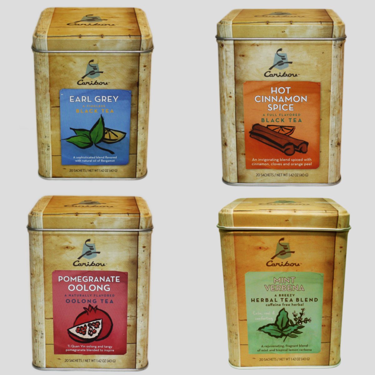 hot cinnamon spice tea caribou
